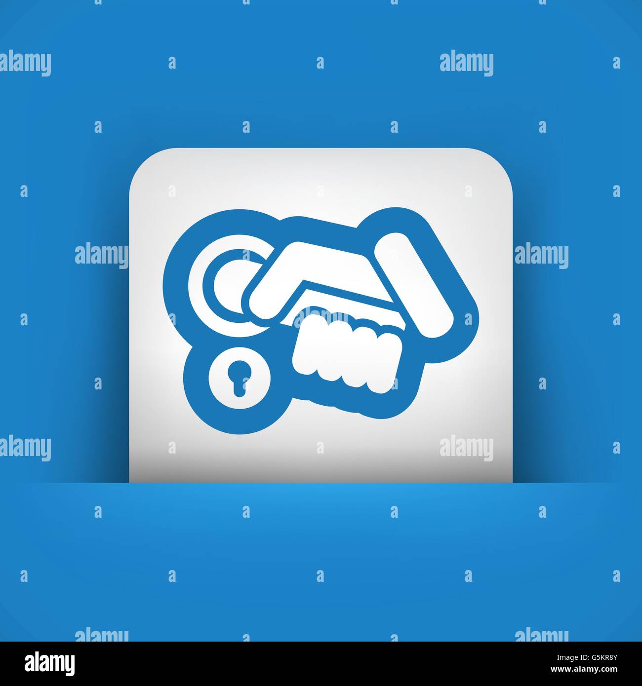 Open handle icon Stock Vector Image & Art - Alamy