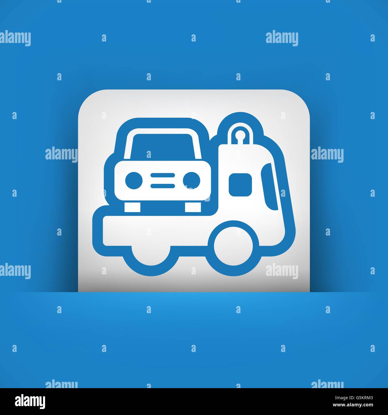 Wrecker icon Stock Vector Images - Alamy