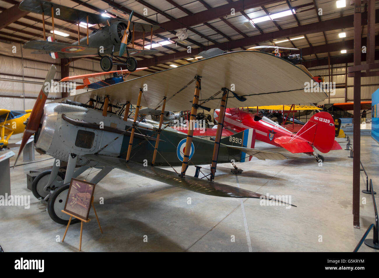 Virginia Aviation museum Richmond airplanes Stock Photo - Alamy