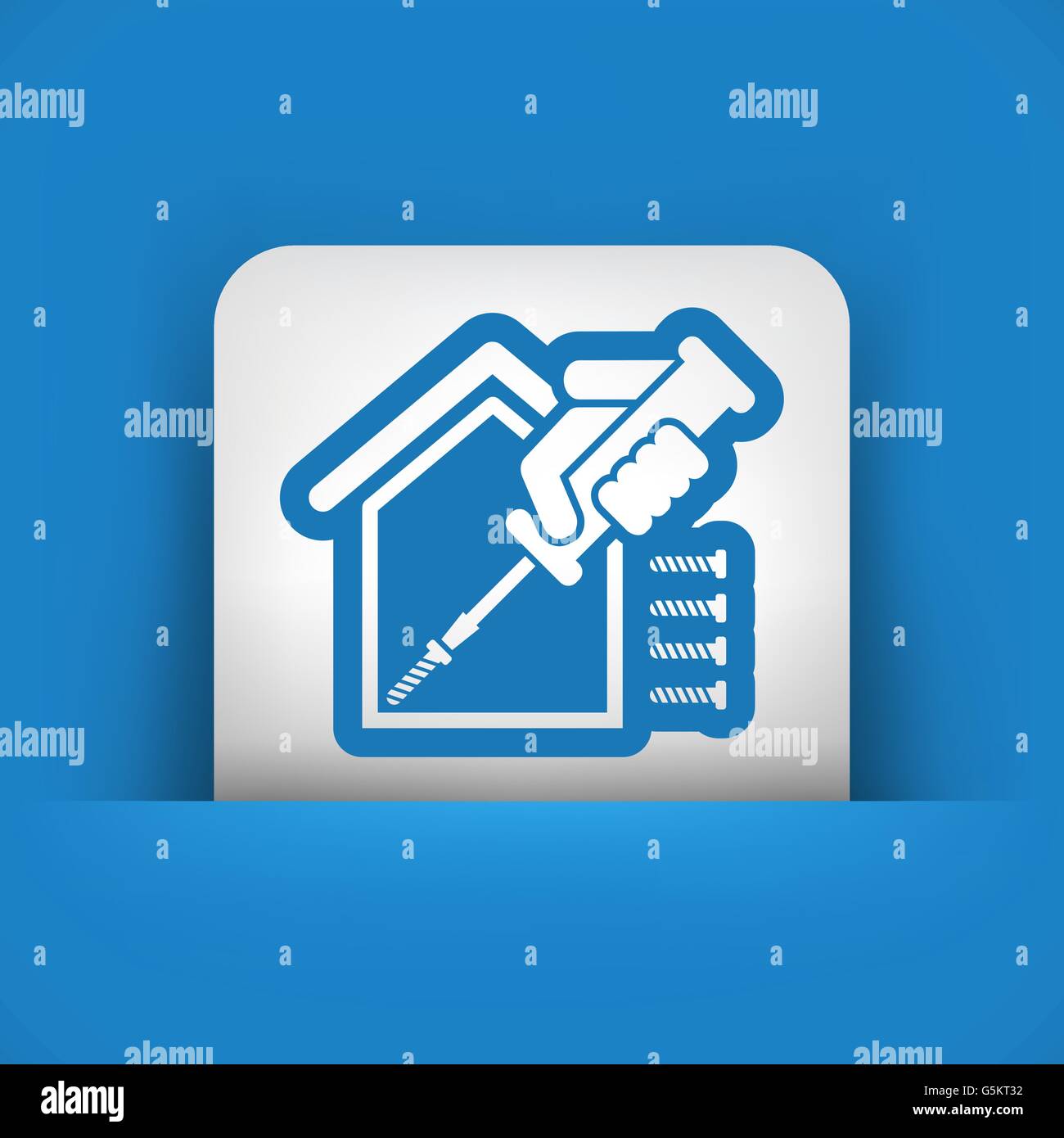 Home repair icon Stock Vector Image & Art - Alamy