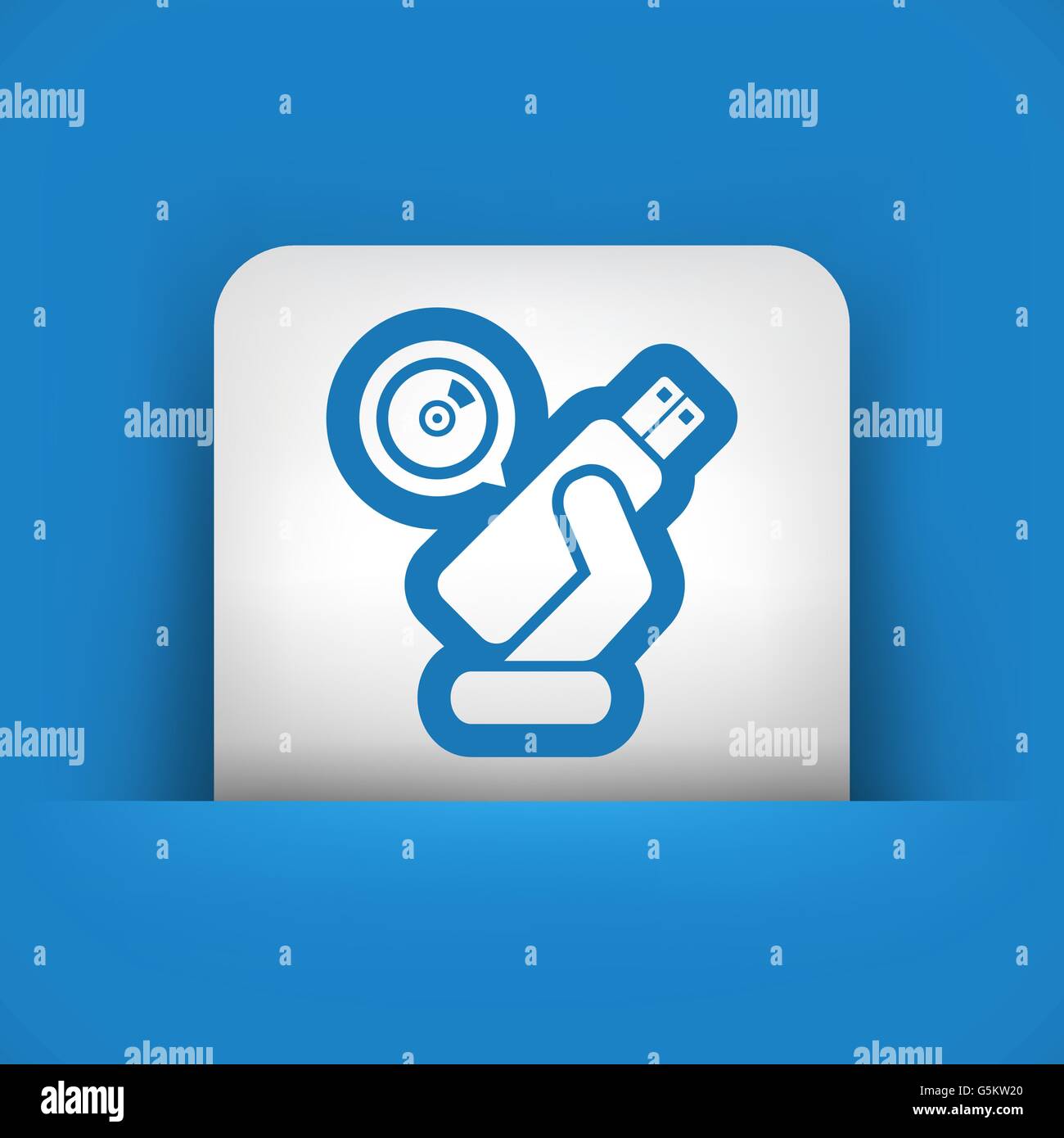 Hand drive usb Stock Vector Images - Alamy
