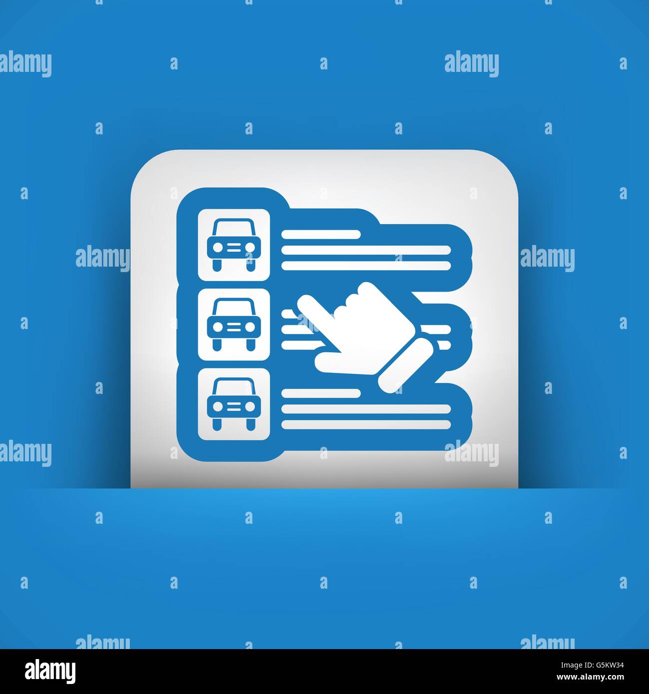 Car list selection Stock Vector Image & Art - Alamy