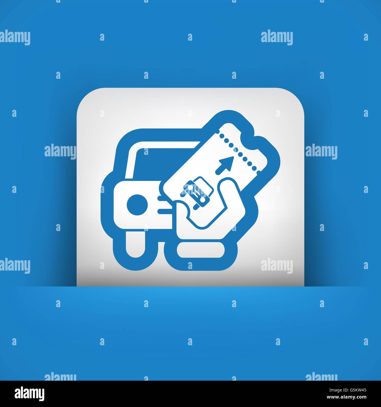 Card car icon hi-res stock photography and images - Alamy