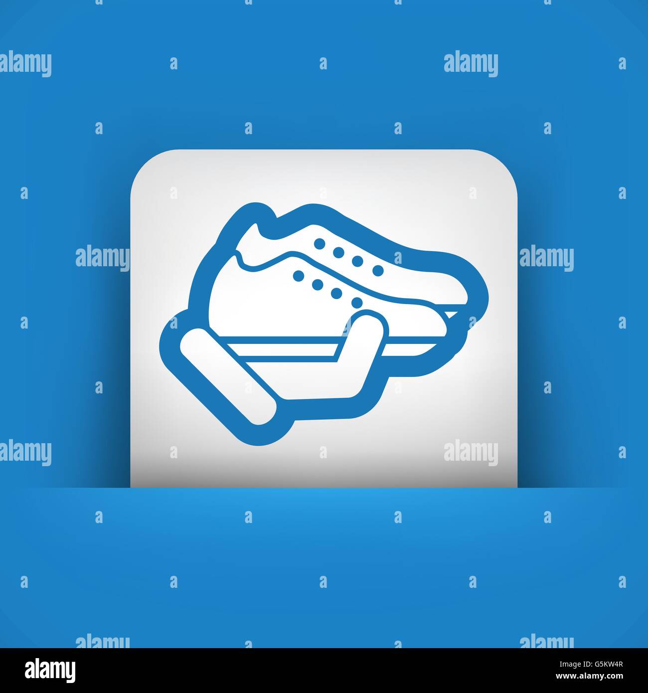 Try shoe Stock Vector Images - Alamy