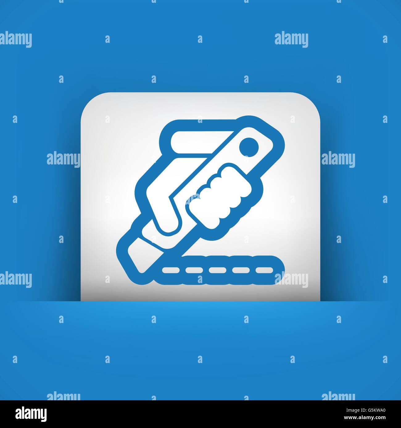Cutter icon Stock Vector Images - Alamy