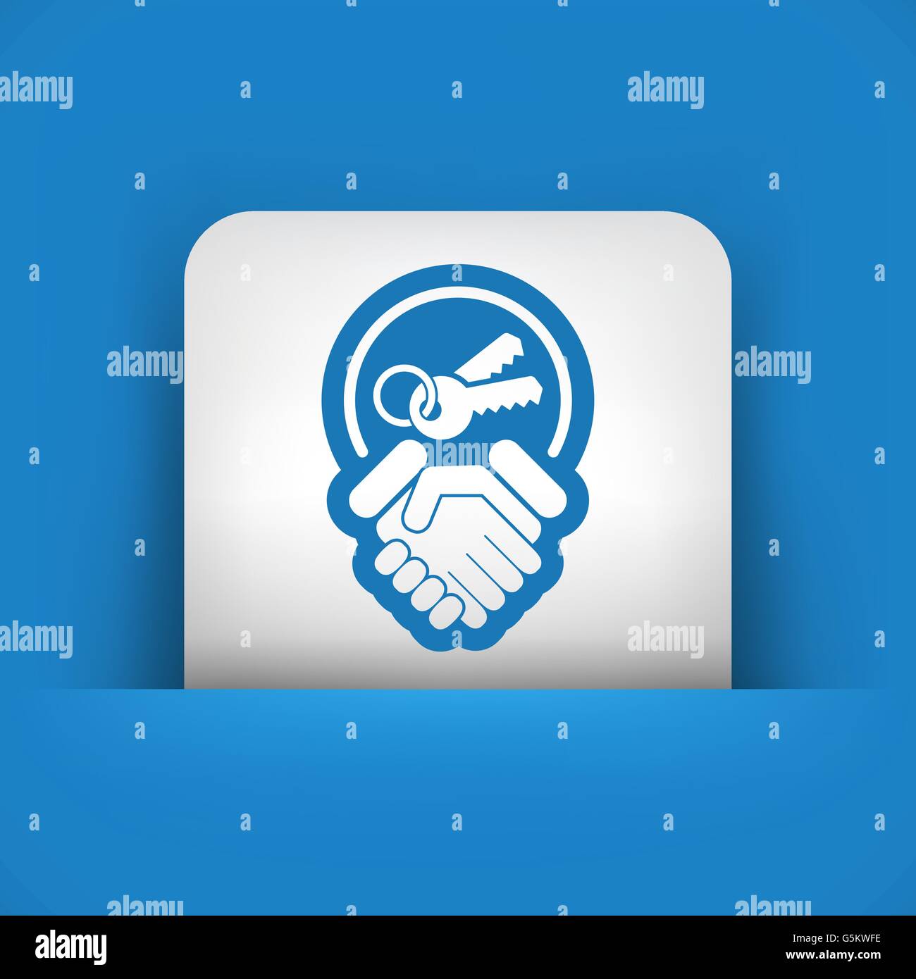 Delivery of the keys Stock Vector Image & Art - Alamy