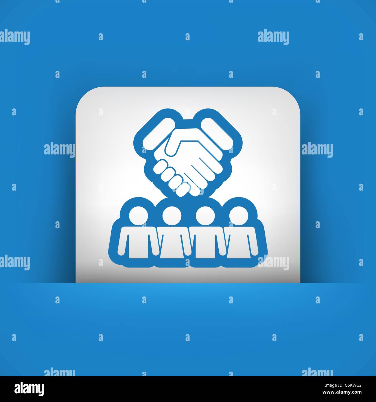 Agreed vector vectors hi-res stock photography and images - Alamy