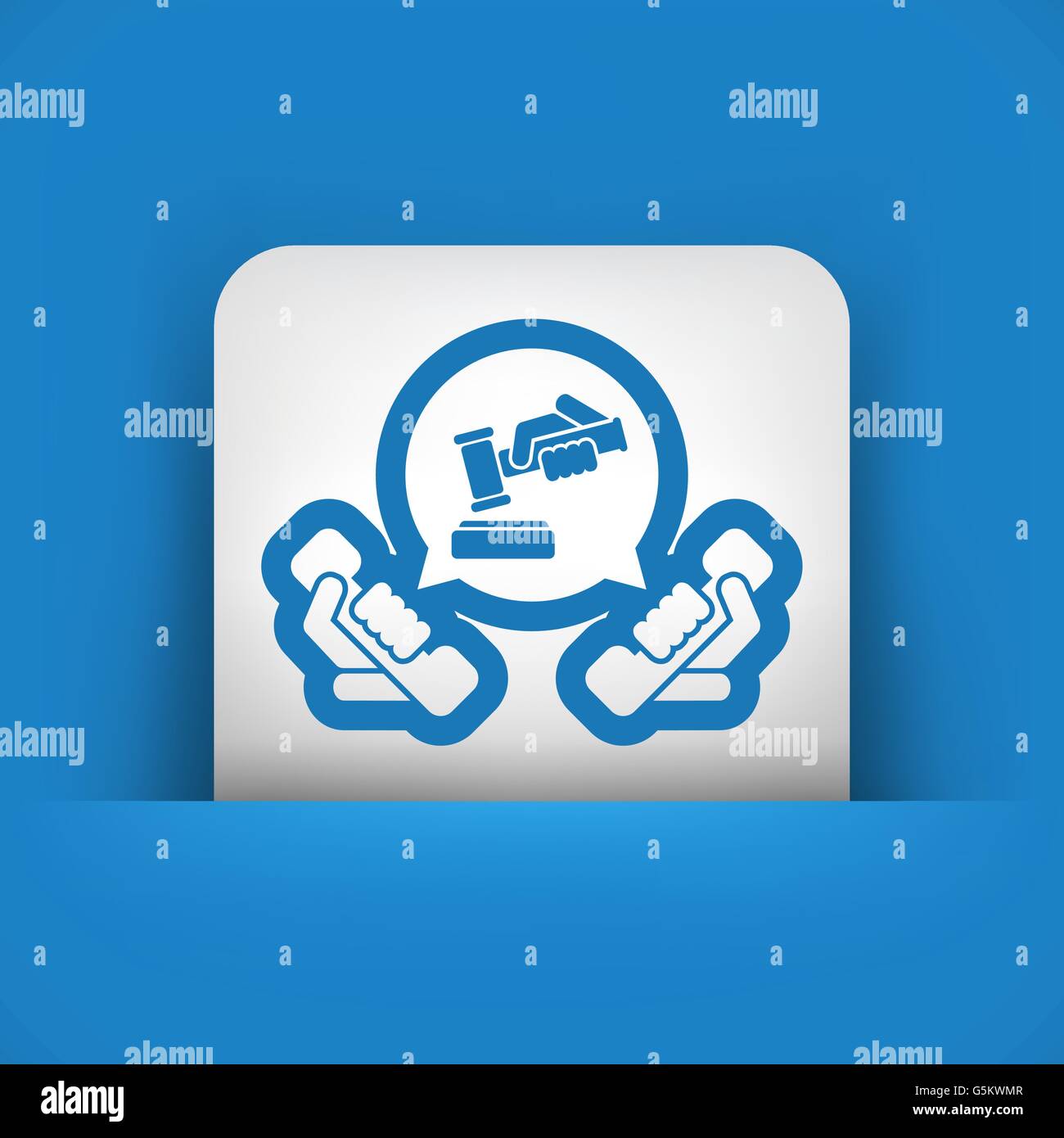 Legal assistance icon Stock Vector Image & Art - Alamy