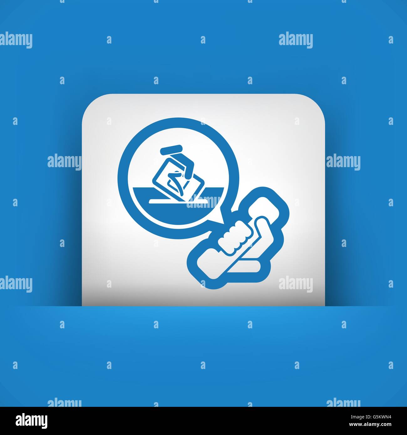 Phone line for elections Stock Vector Image & Art - Alamy