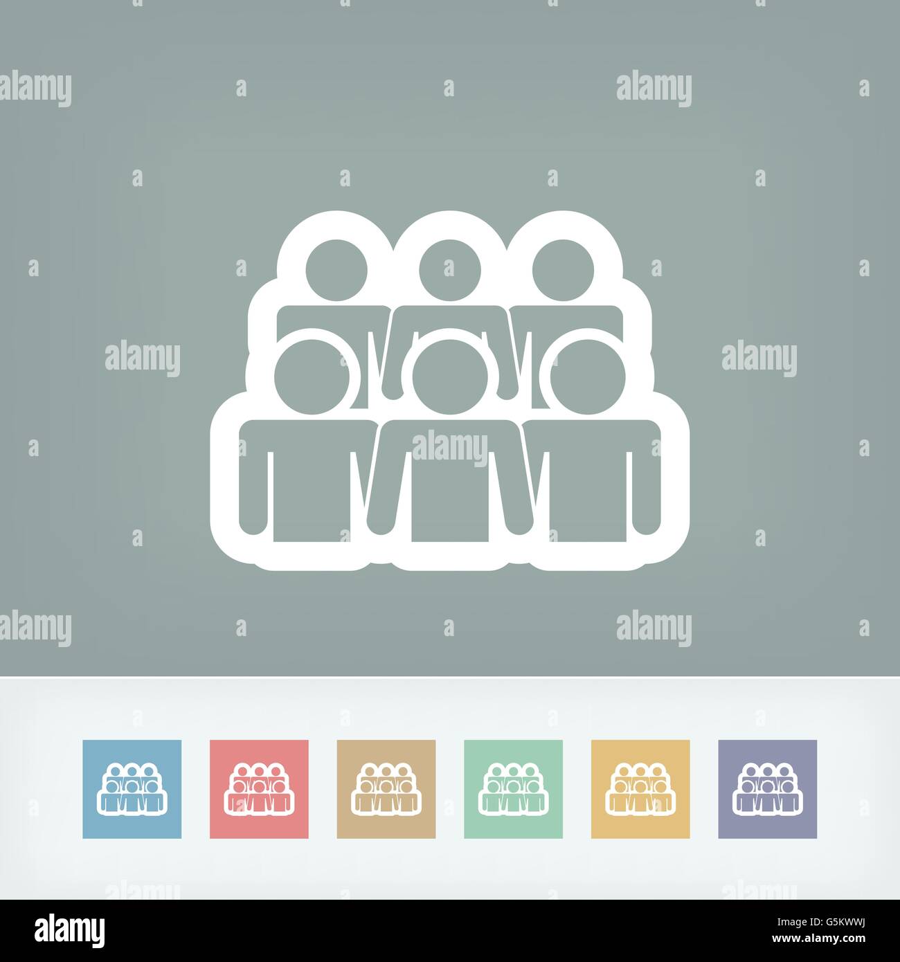 Social community icon Stock Vector Image & Art - Alamy