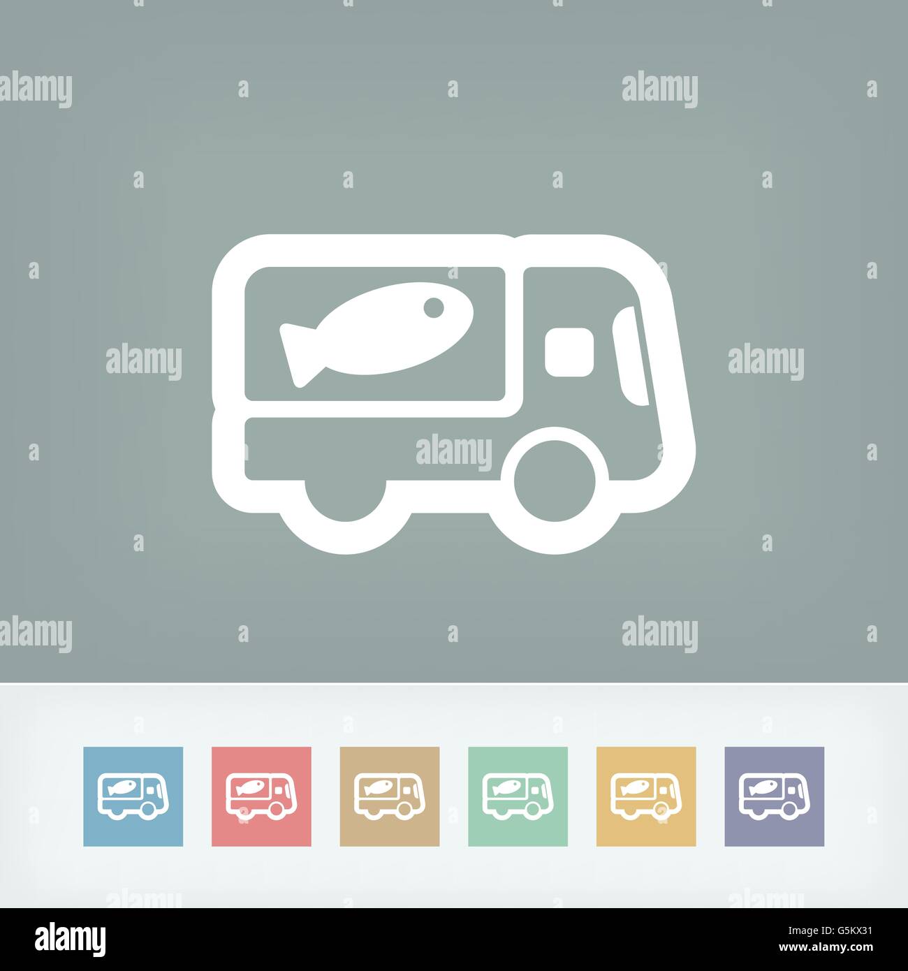 Fish delivery van hi-res stock photography and images - Alamy