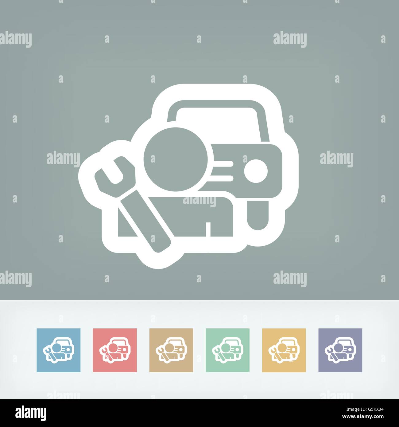 Car assistance icon Stock Vector Image & Art - Alamy