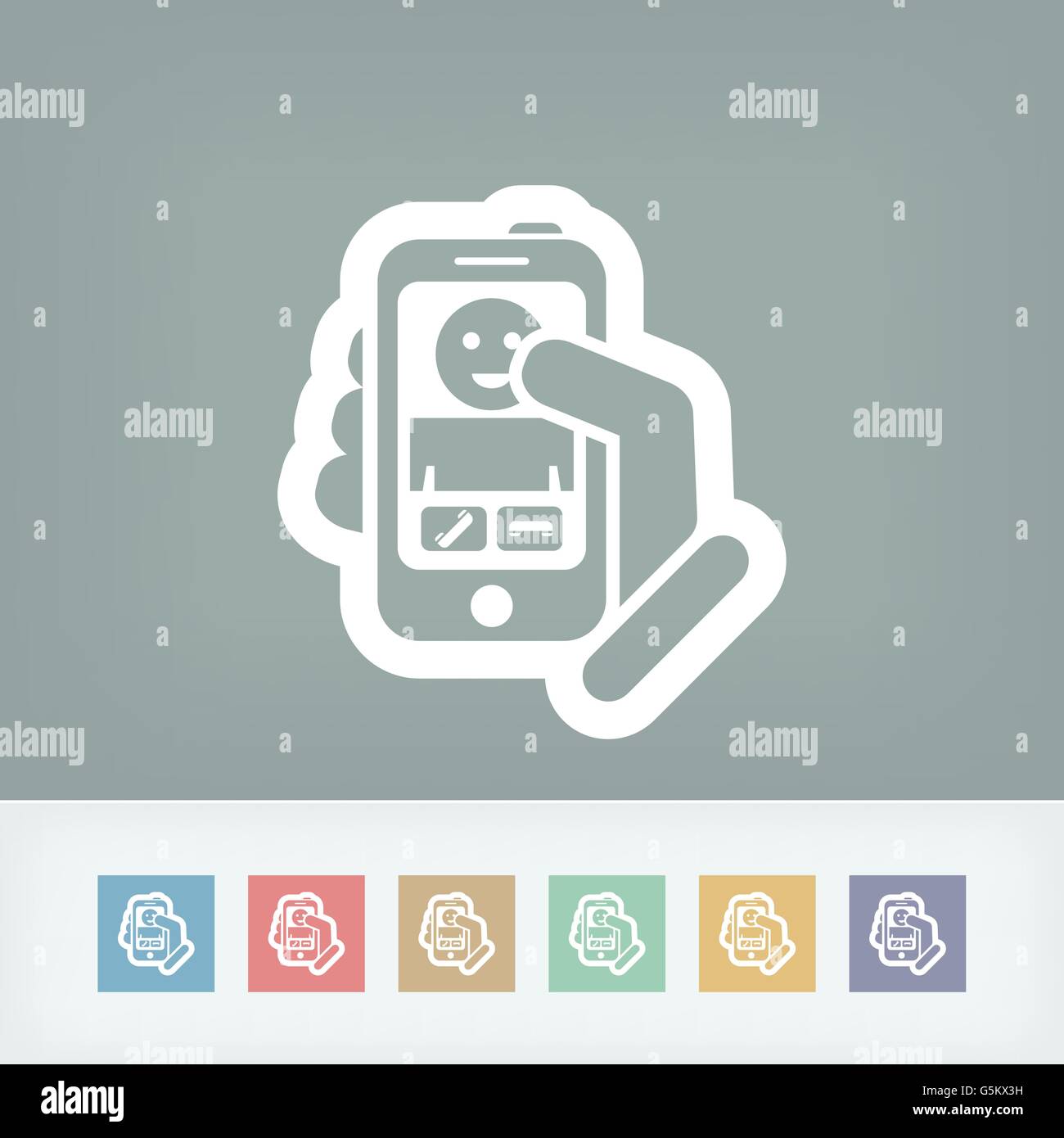 Incoming call icon Stock Vector Image & Art - Alamy