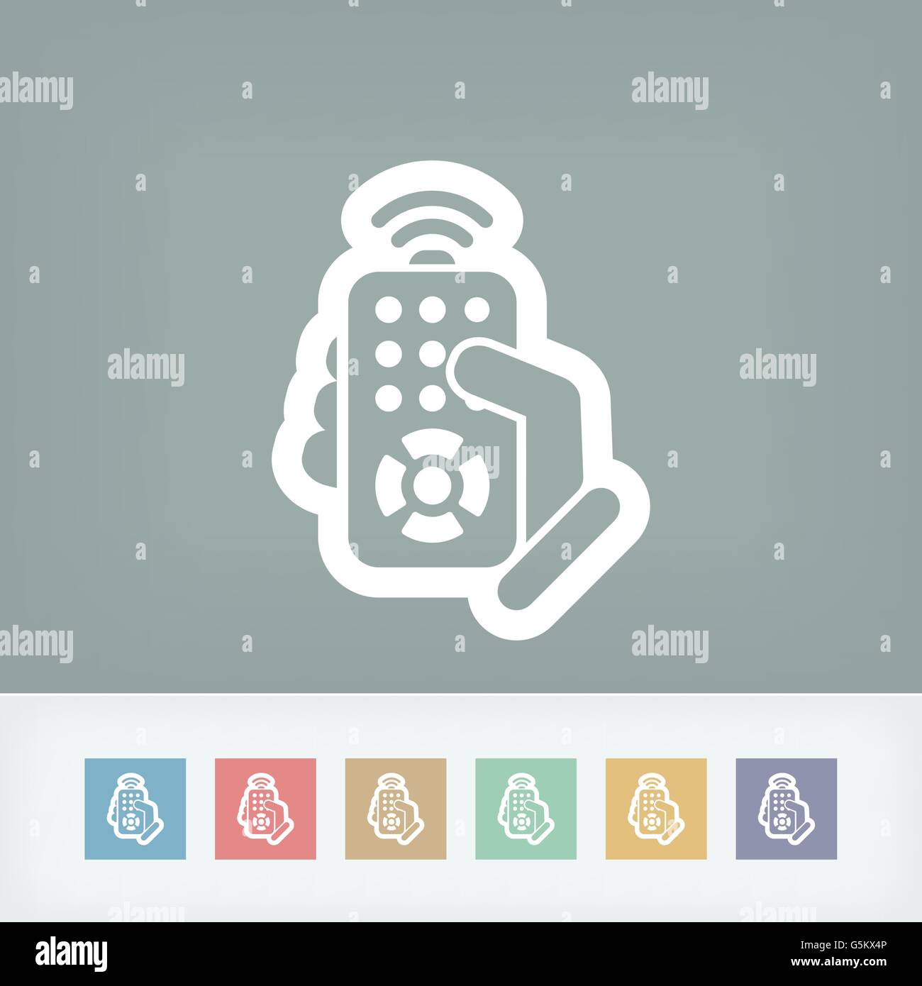 Remote control icon Stock Vector Image & Art - Alamy