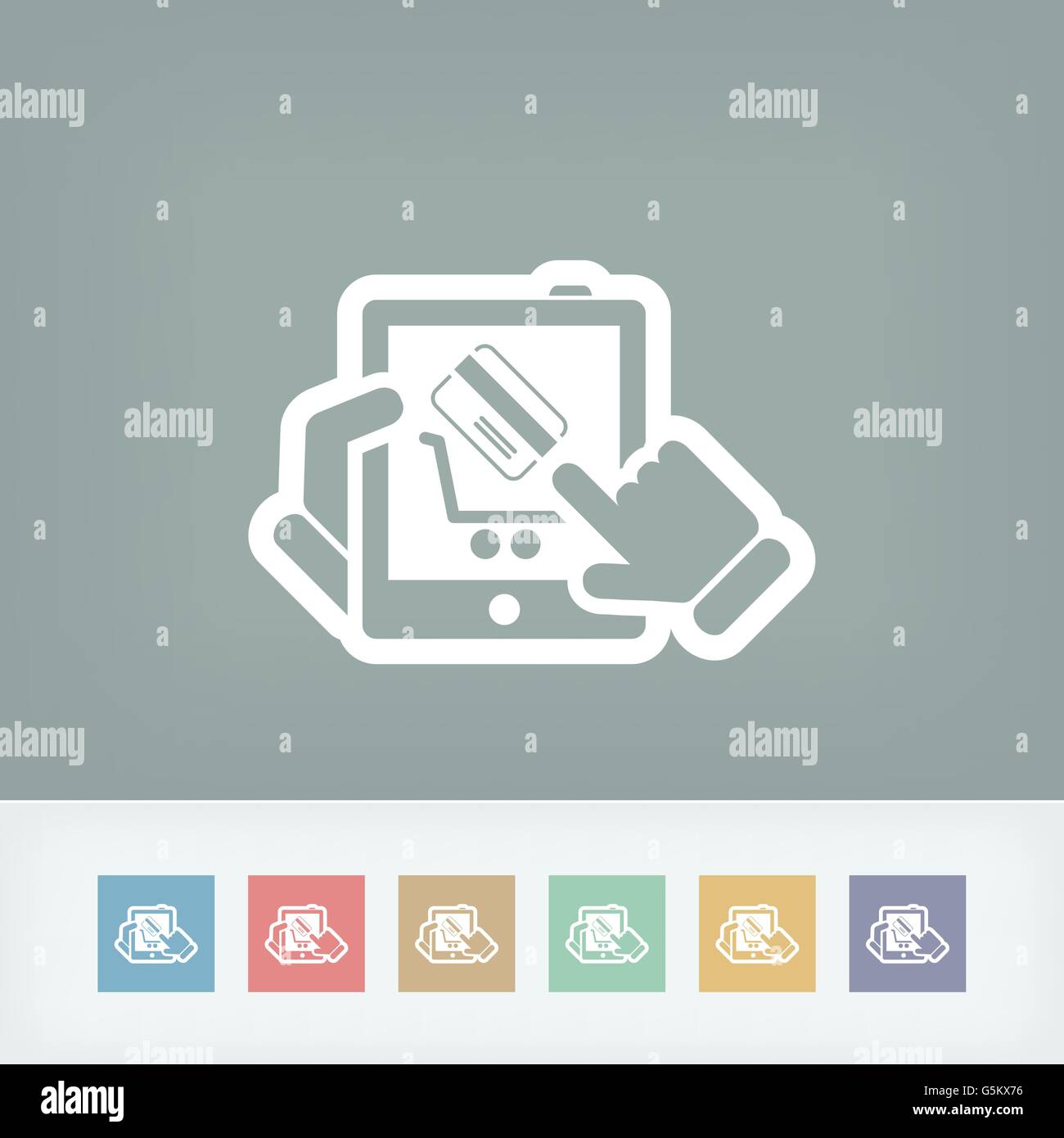 Web shopping icon Stock Vector Image & Art - Alamy