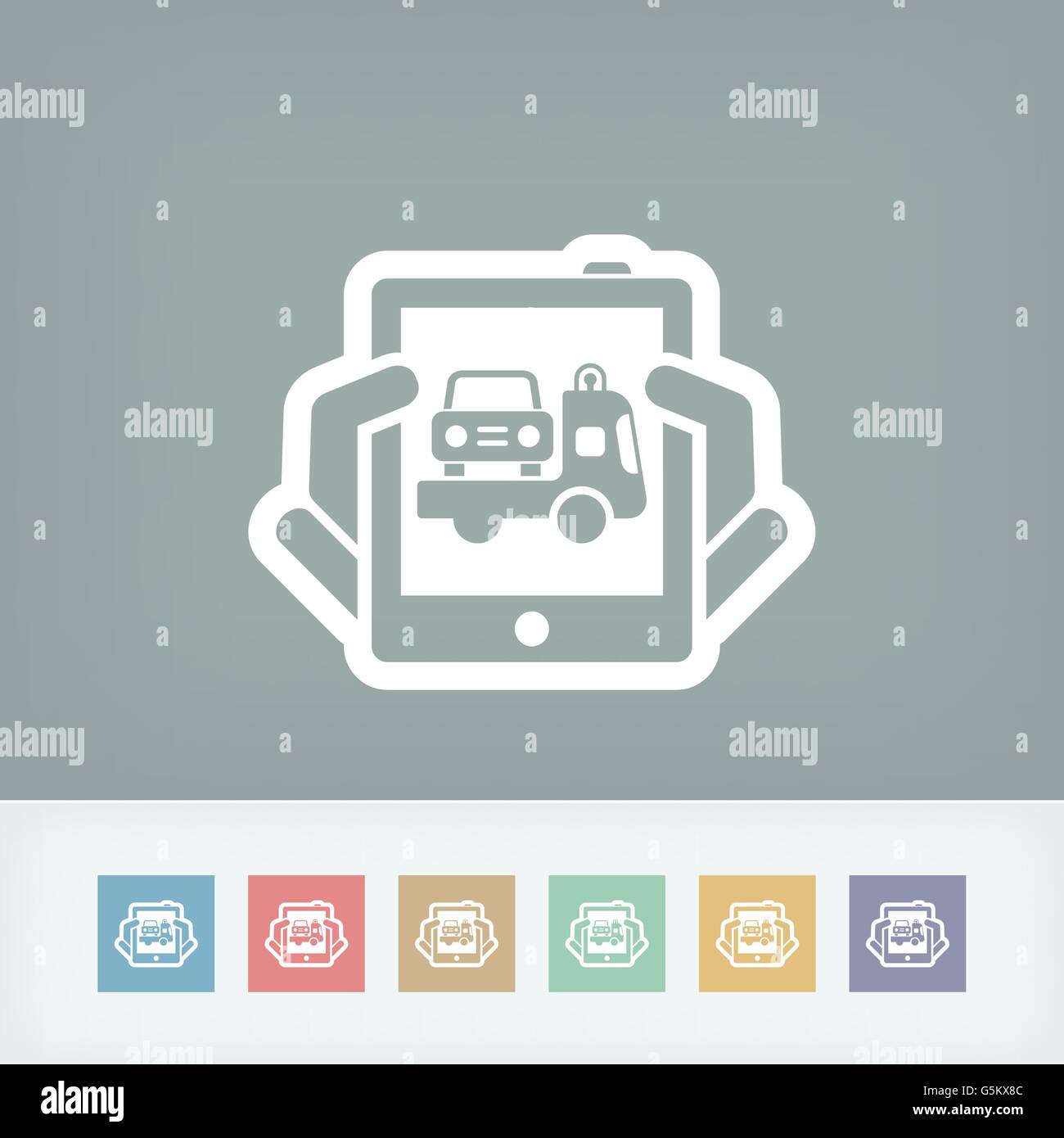Car assistance icon Stock Vector Image & Art - Alamy