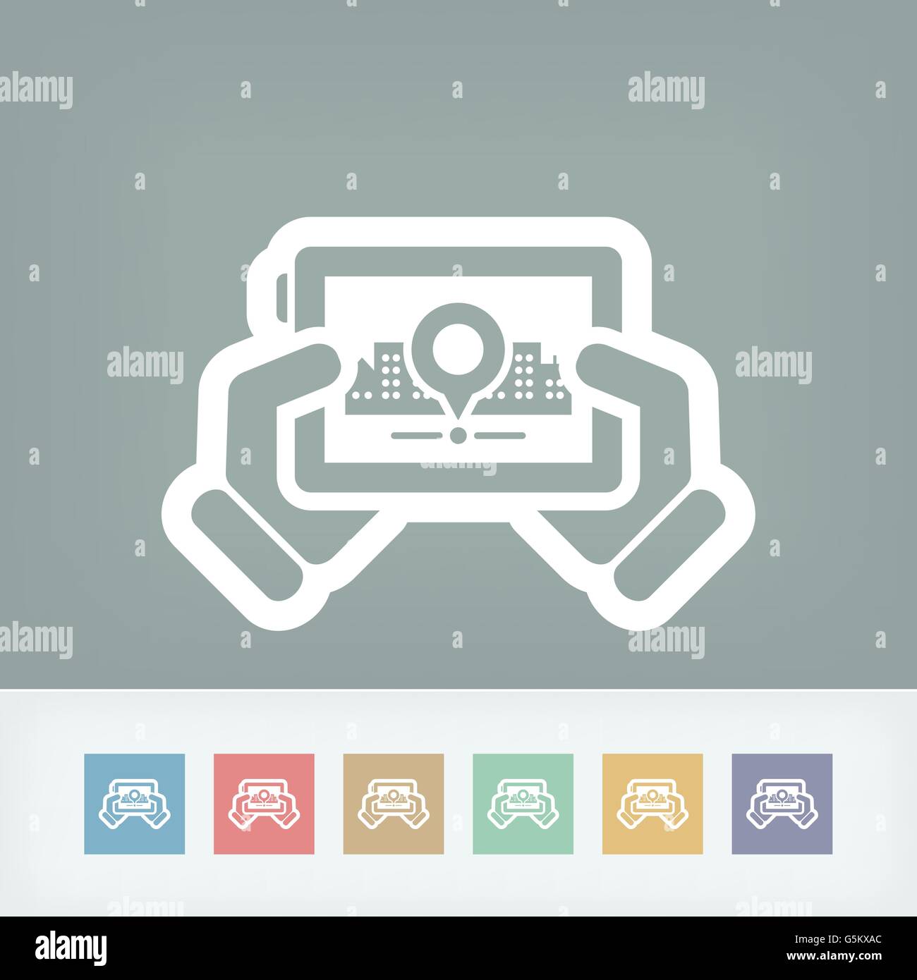 City map icon Stock Vector Image & Art - Alamy