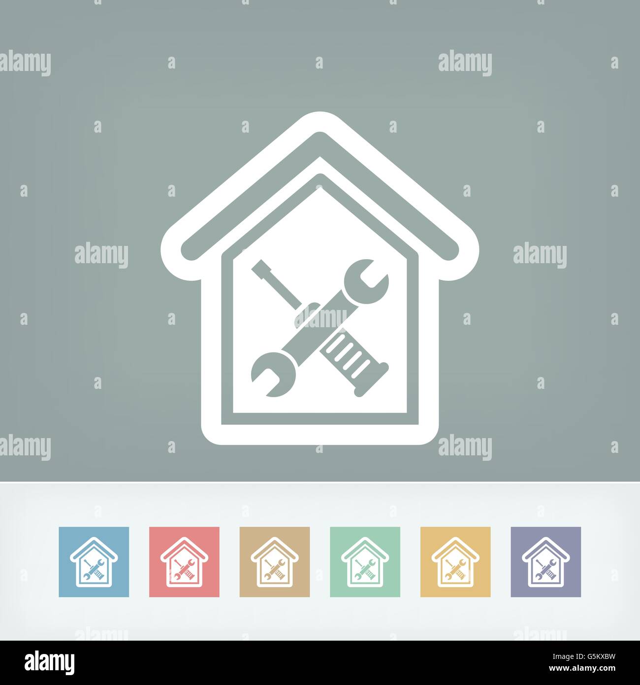 Home repair icon Stock Vector Image & Art - Alamy