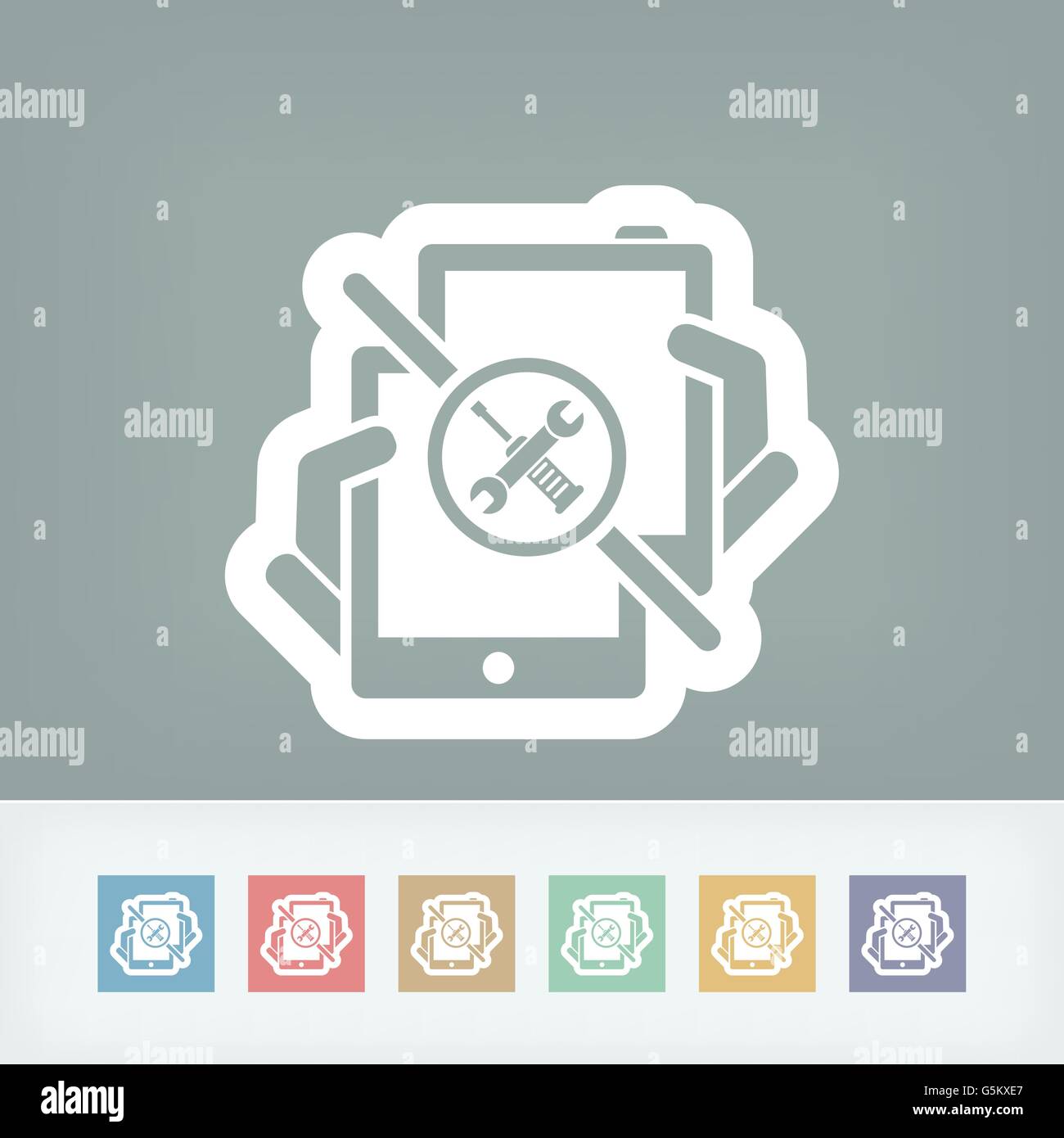Devices connecting setting Stock Vector Image & Art - Alamy