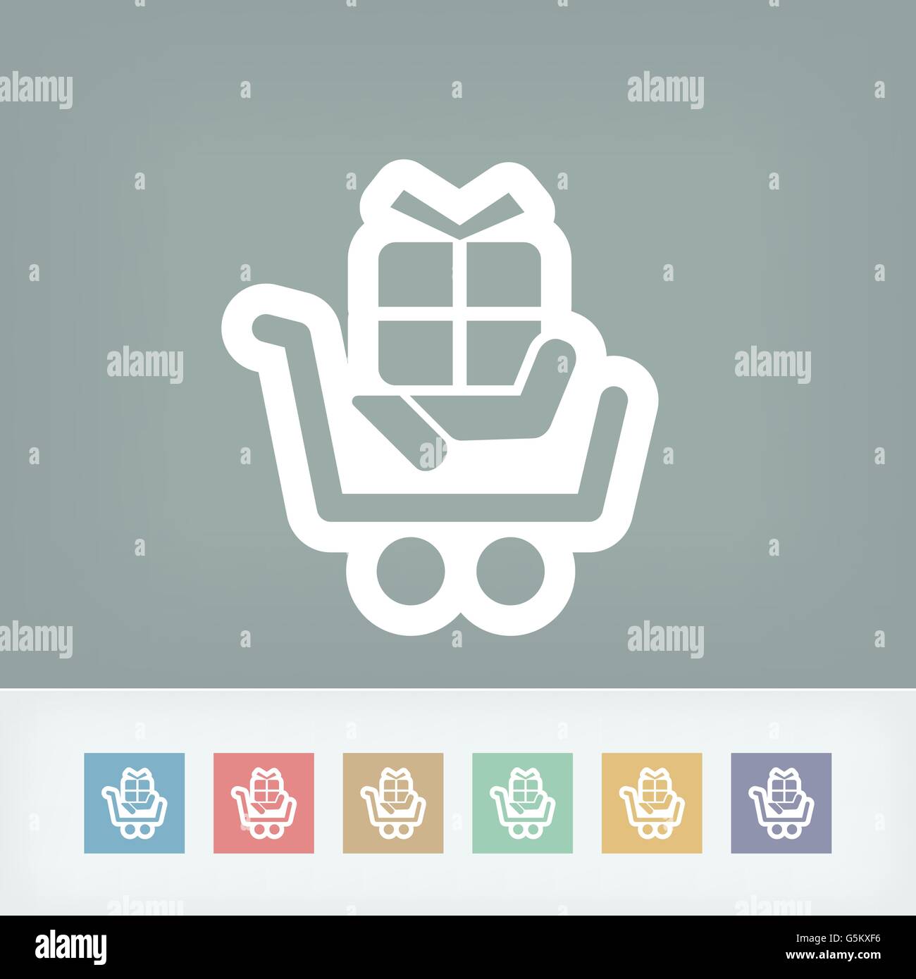 Cart store icon Stock Vector Image & Art - Alamy