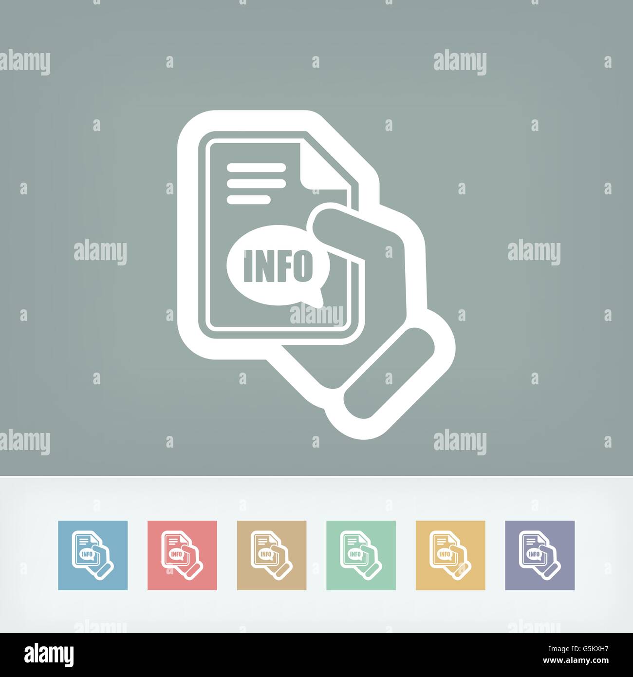 Info button icon Stock Vector Image & Art - Alamy