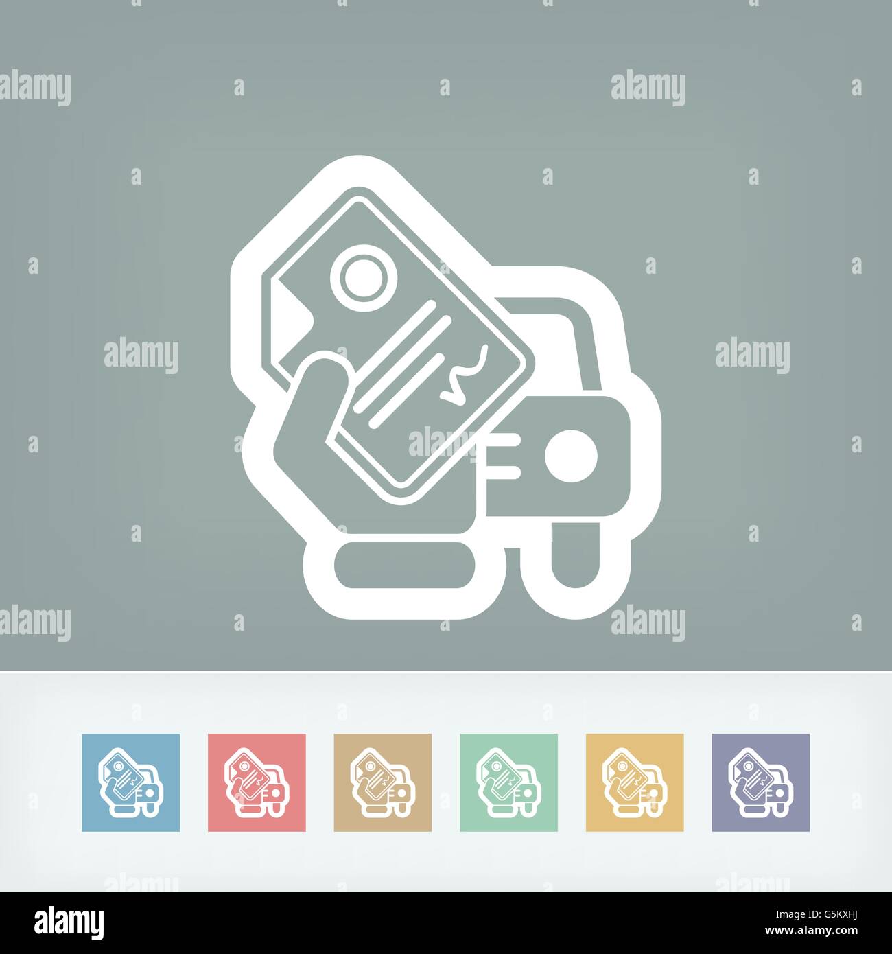 Car licence Stock Vector Images - Alamy