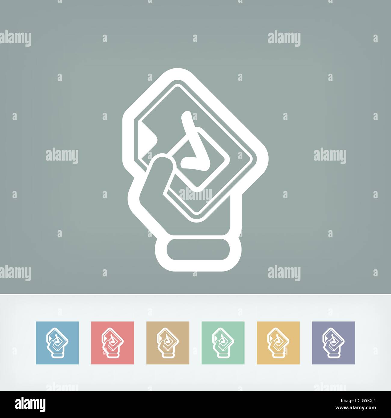 Multiple choice question Stock Vector Images - Alamy