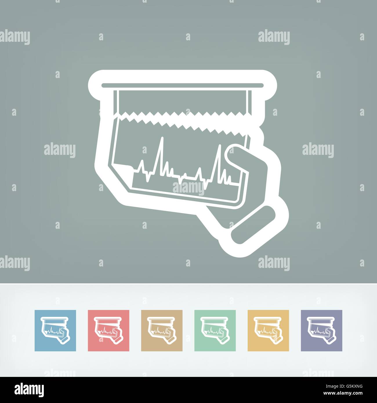 Cardiac test document Stock Vector Image & Art - Alamy