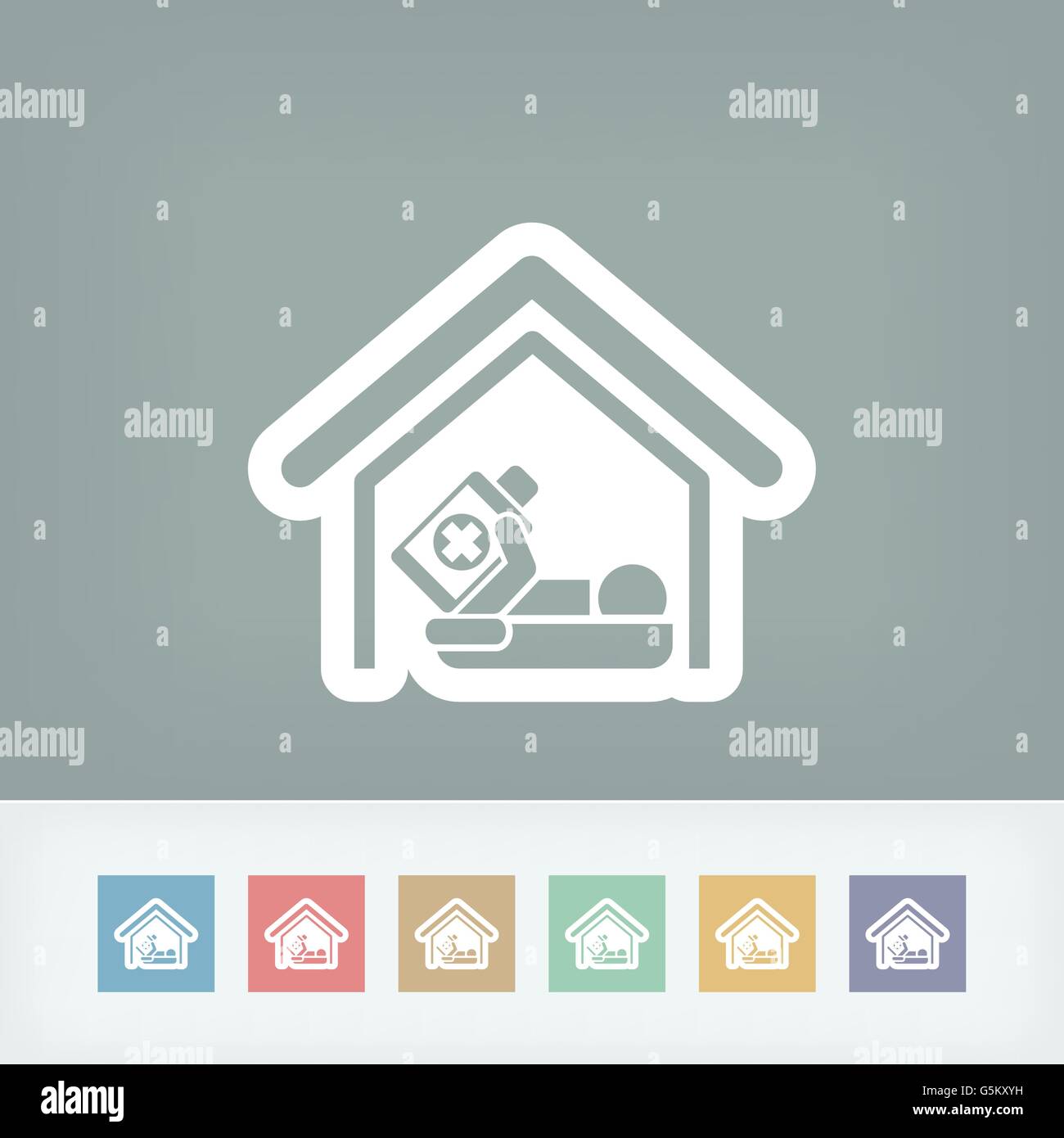 Hospitalization vector vectors hi-res stock photography and images - Alamy