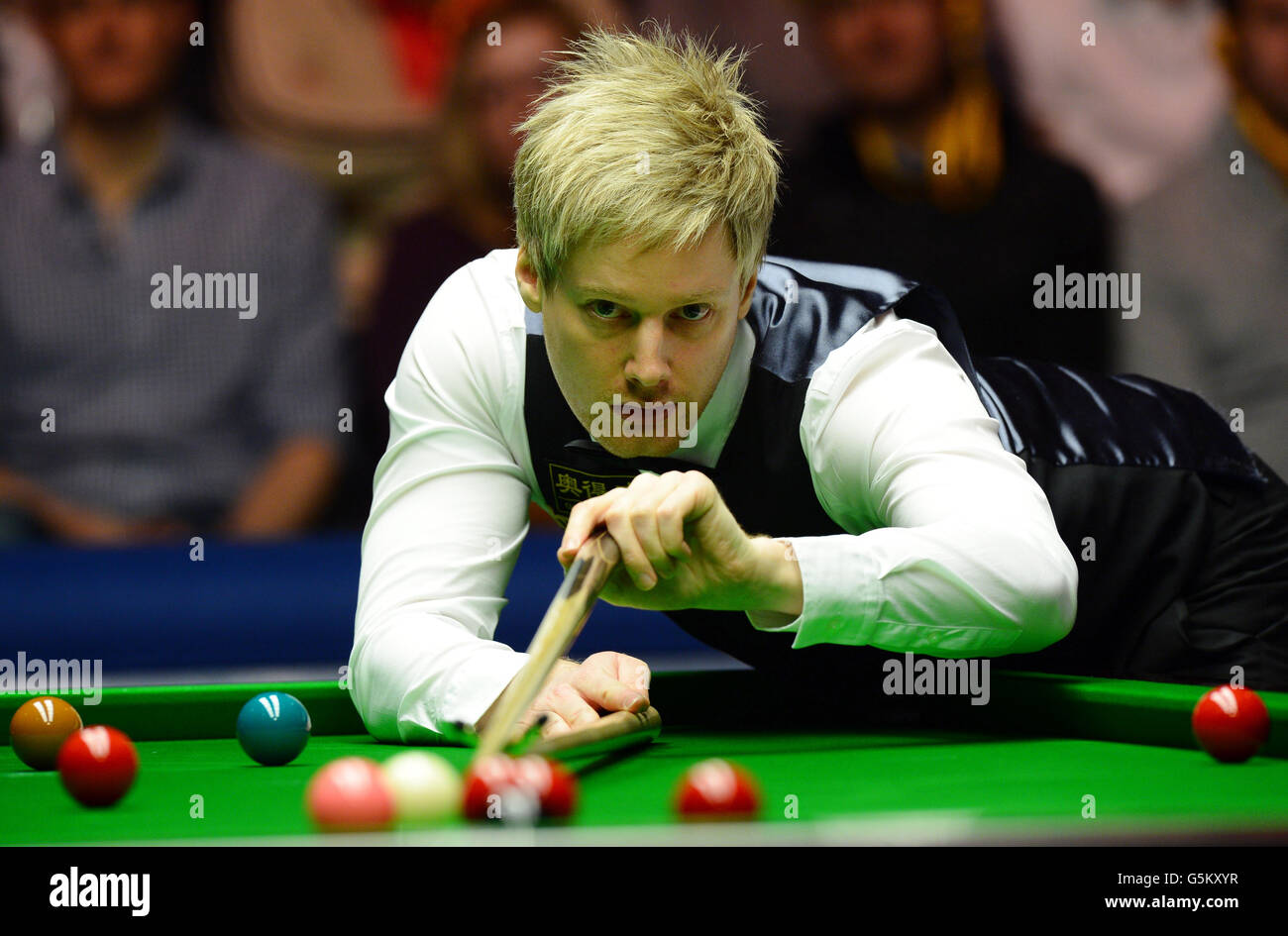 Snooker - 2013 Betfair Masters - Day Eight - Alexandra Palace Stock ...