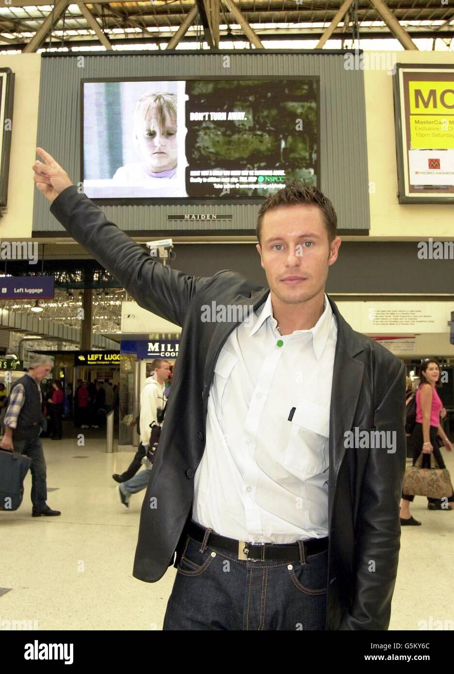 Big Brother's Josh launches a new NSPCC poster developed by Saatchi ...