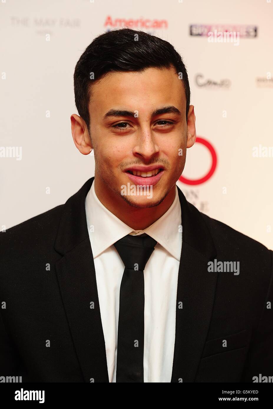 Fady Elsayed arriving for the 2013 London Critics' Circle Film Awards ...