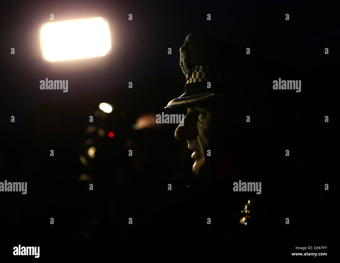 Northern Constabulary Chief Inspector Derek Paterson speaks to the ...