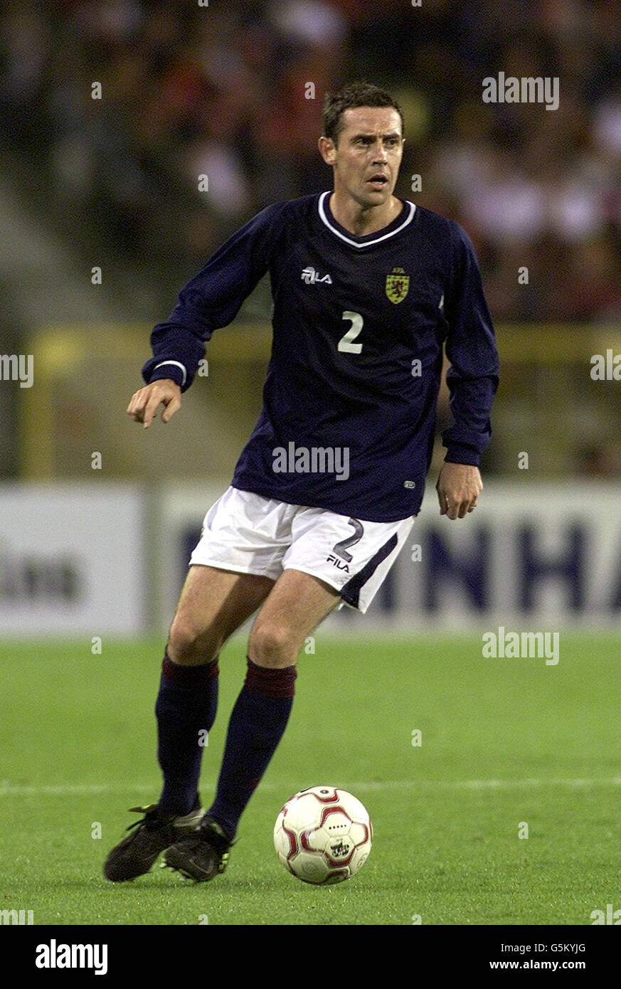 David Weir - Scotland, in action during Scotland's World cup Qualifying ...