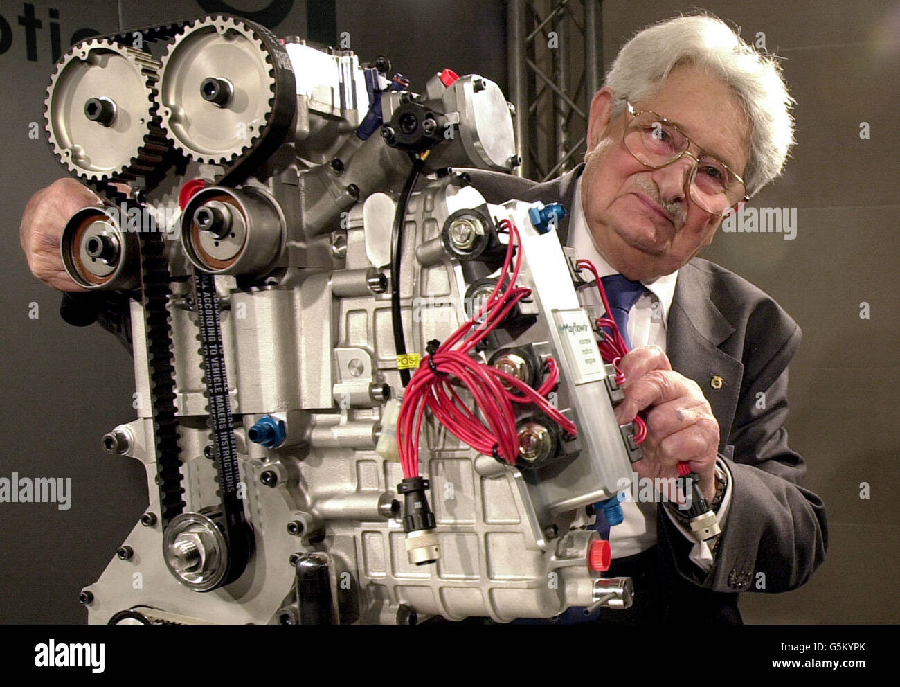 Dr joe ehrlich engine invention hi-res stock photography and images - Alamy