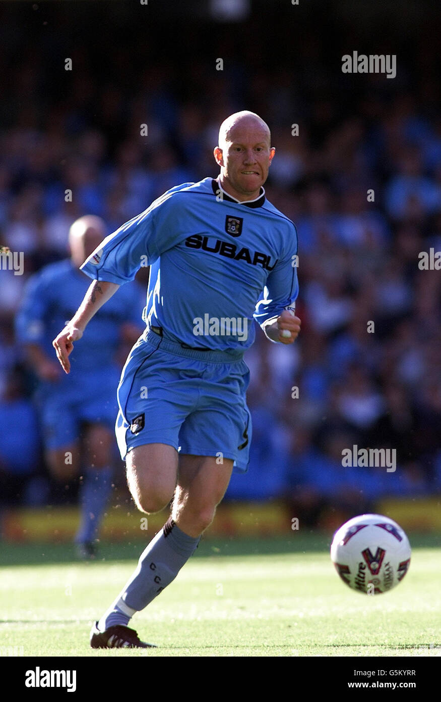 Lee Hughes - Coventry City, in action against Wolves in Nationwide ...