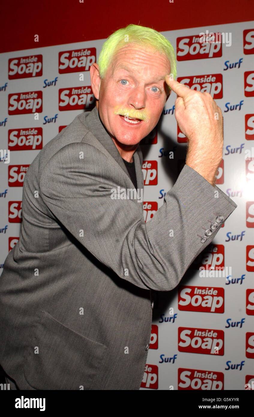 Emmerdale actor Chris Chittell arriving at the Inside Soap Awards at ...