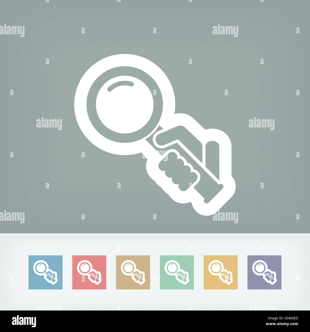 Magnifiers Stock Vector Images - Alamy