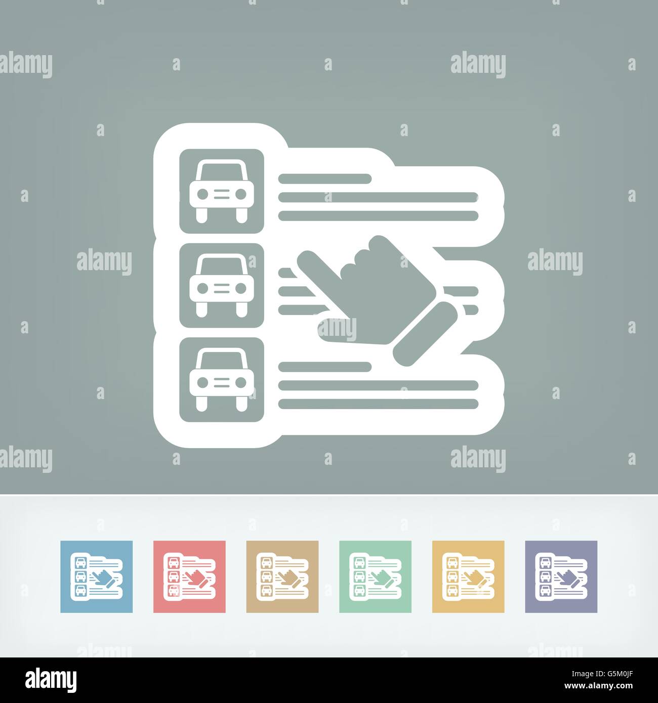 Car options Stock Vector Images - Alamy