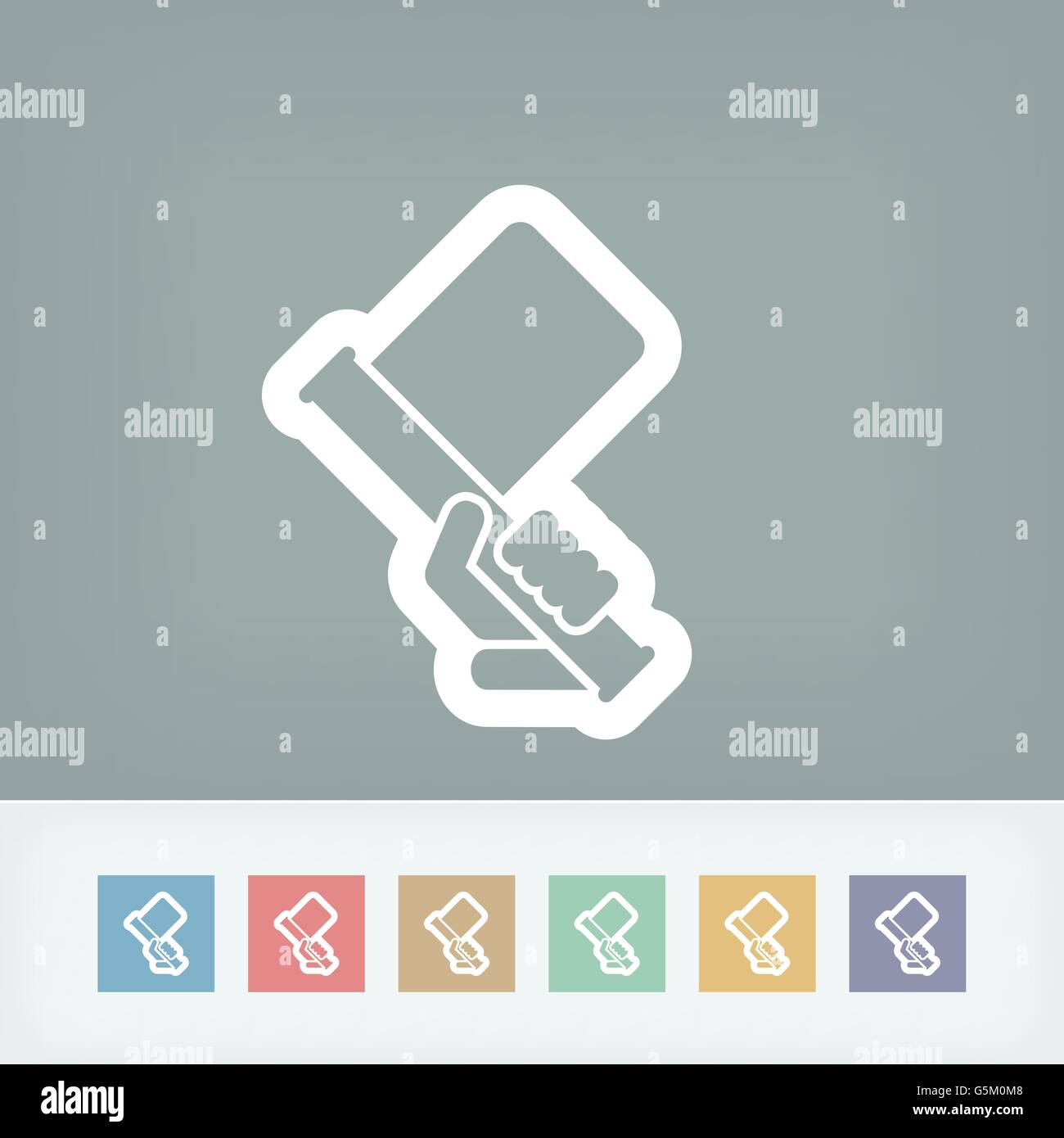 National warning message Stock Vector Images - Alamy