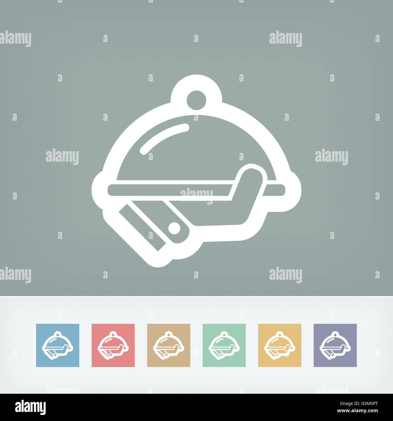 Waiter icon hi-res stock photography and images - Alamy