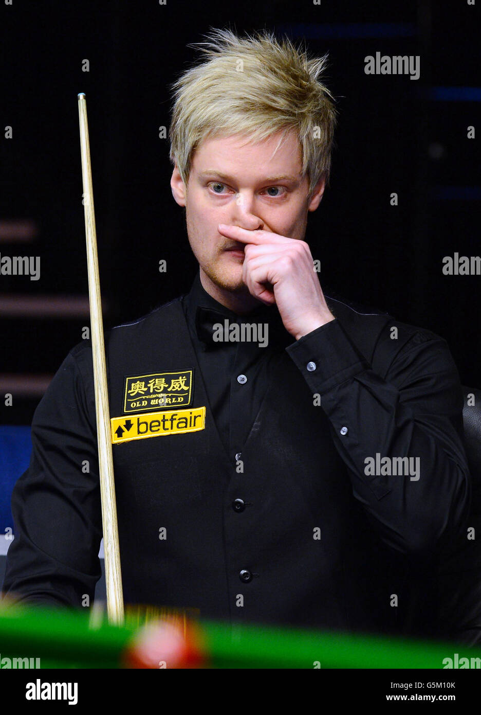 Snooker - 2013 Betfair Masters - Day Eight - Alexandra Palace Stock ...