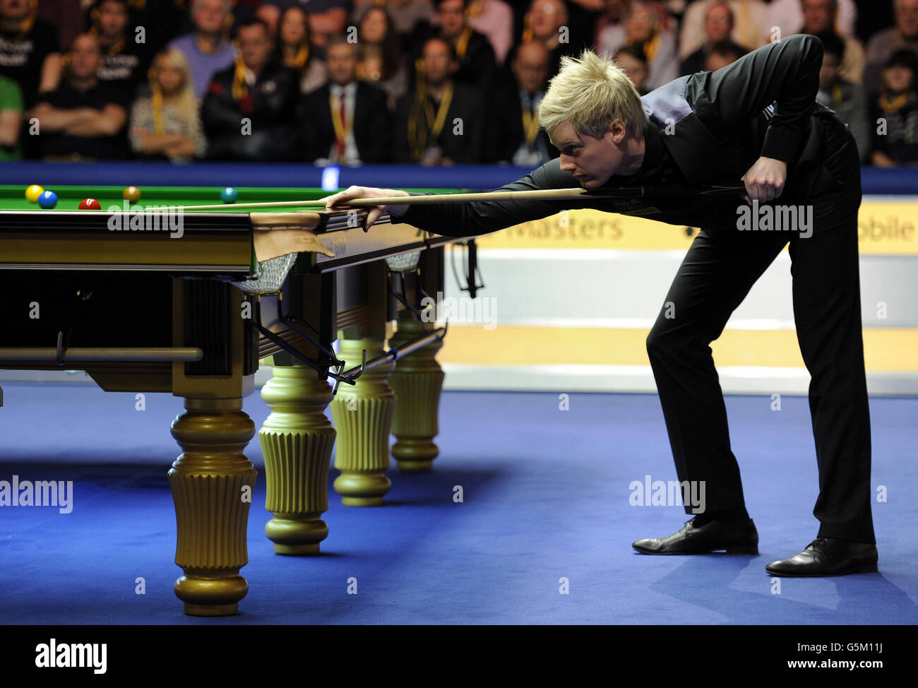 Snooker - 2013 Betfair Masters - Day Eight - Alexandra Palace Stock ...