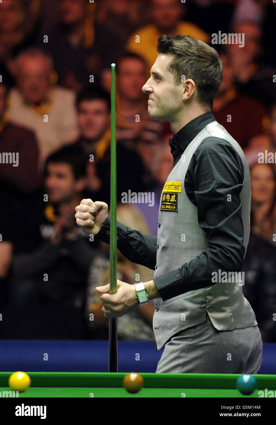 Snooker - 2013 Betfair Masters - Day Eight - Alexandra Palace Stock ...