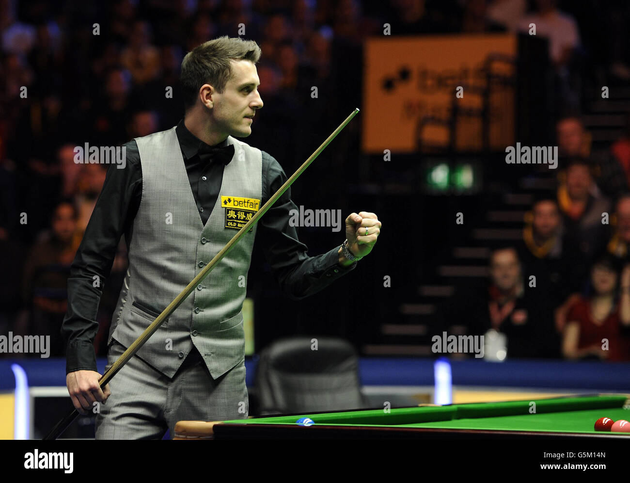 Snooker - 2013 Betfair Masters - Day Eight - Alexandra Palace Stock ...