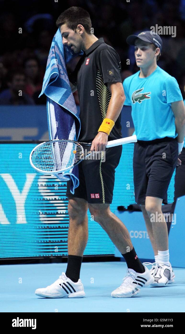 Tennis - Barclays ATP World Tour Finals - Day Eight - O2 Arena Stock ...