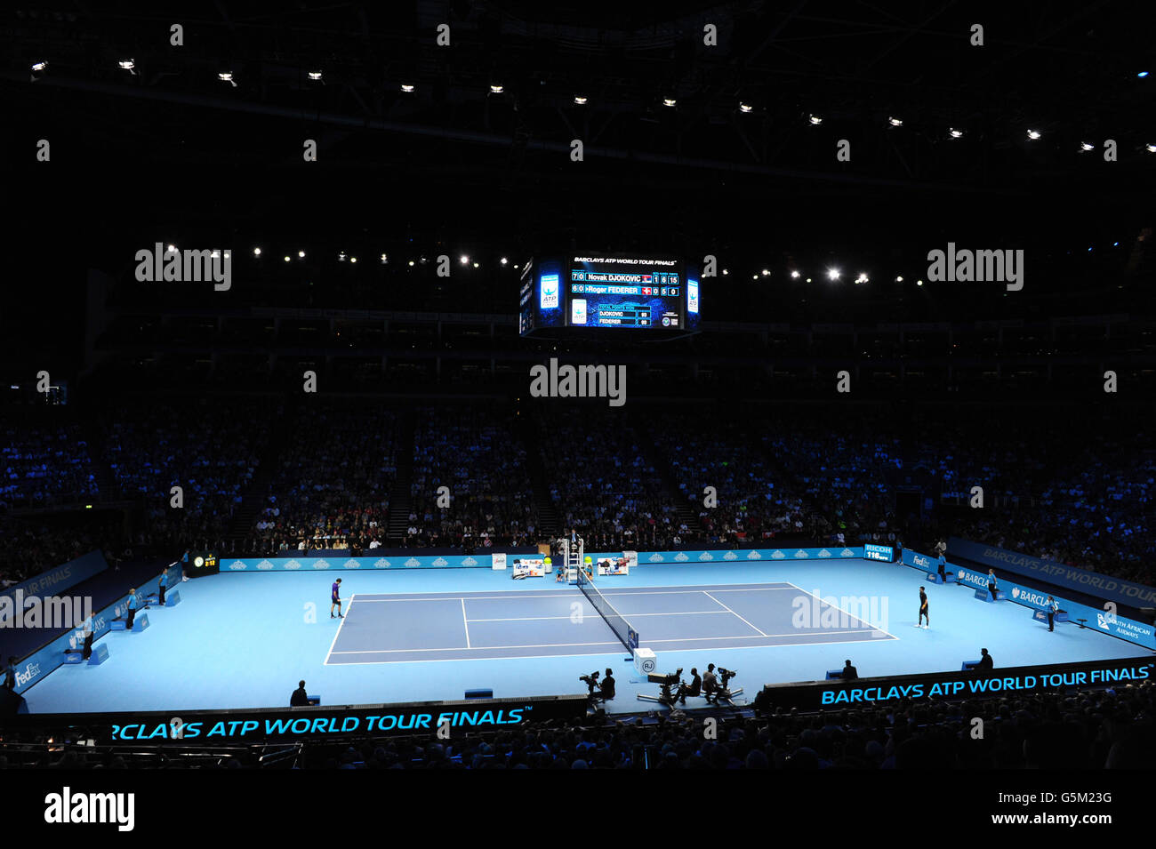 Tennis - Barclays ATP World Tour Finals - Day Eight - O2 Arena. A ...