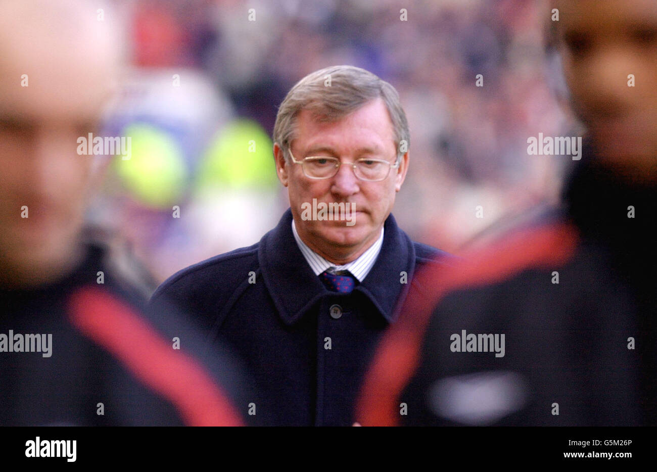 Manchester united manger sir alex ferguson hi-res stock photography and ...