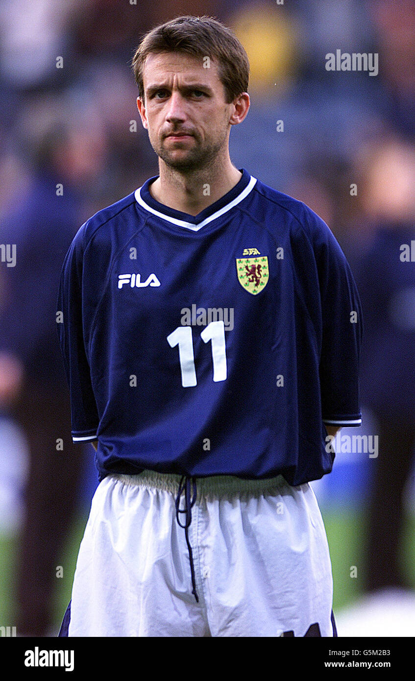 Scotland's Neil McCann during the World Cup Qualifying game at Hampden ...