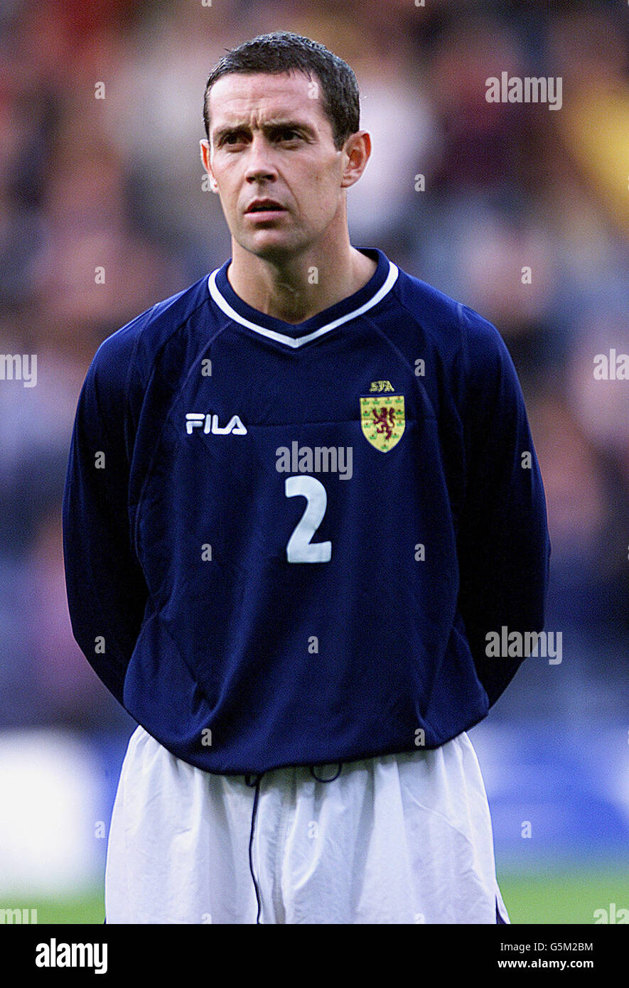 Scotland's David Weir during the World Cup Qualifying game at Hampden ...